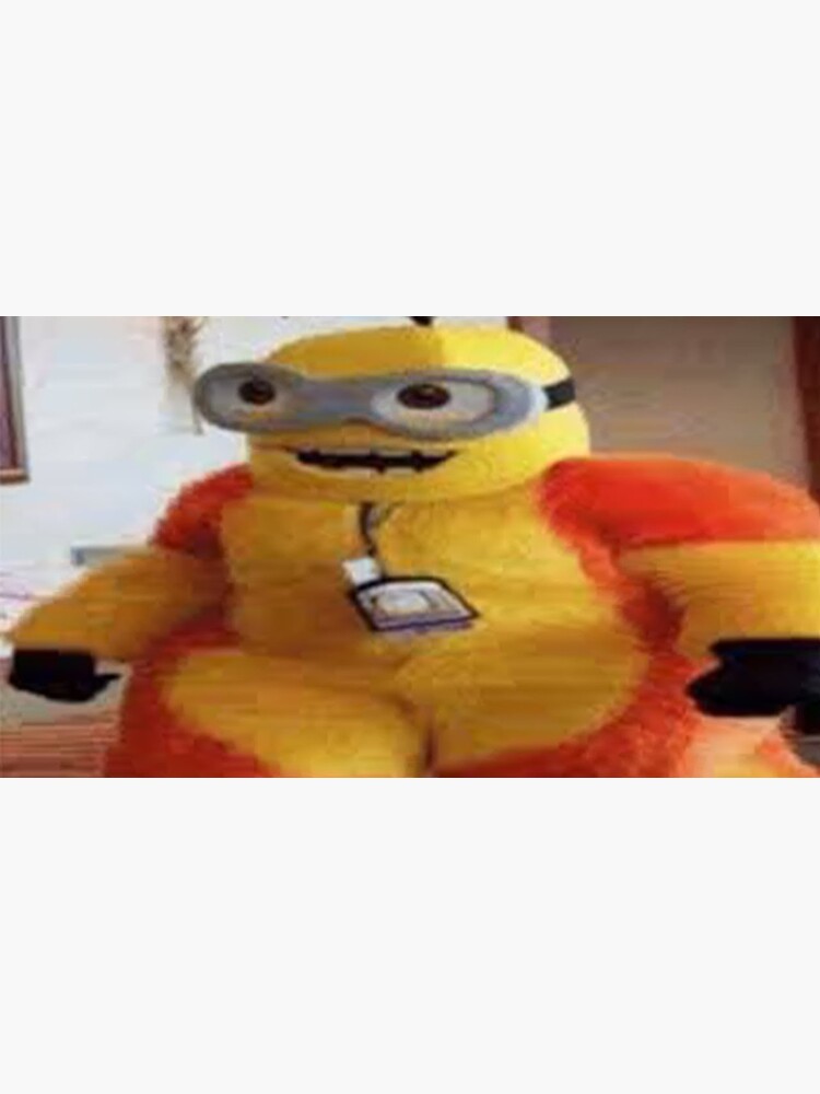 "cursed minion" Sticker for Sale by LaurenSwiffin | Redbubble