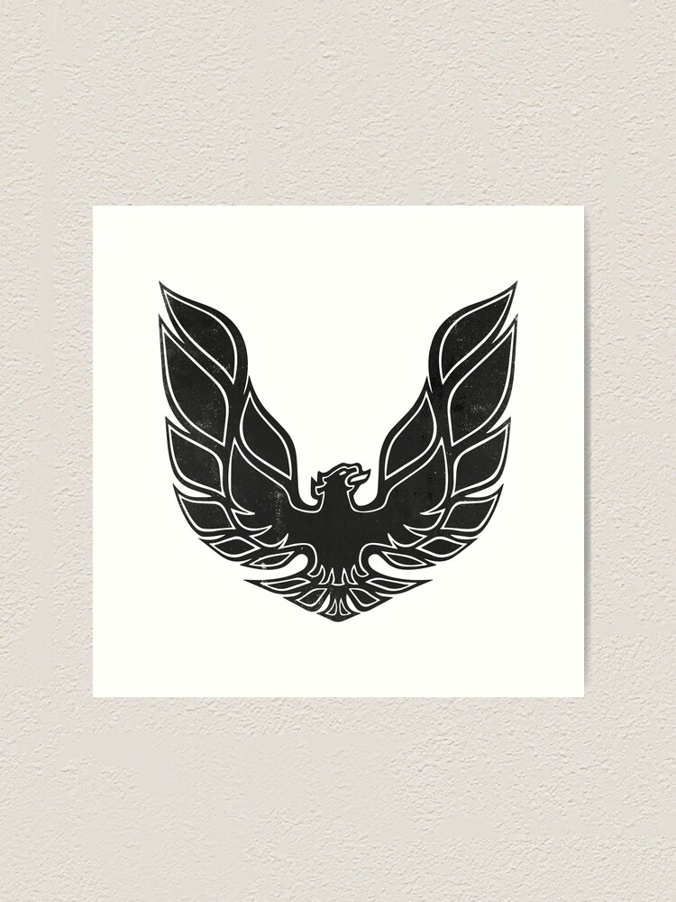 "Classic Trans Am Logo Black" Art Print by JacobSoma | Redbubble