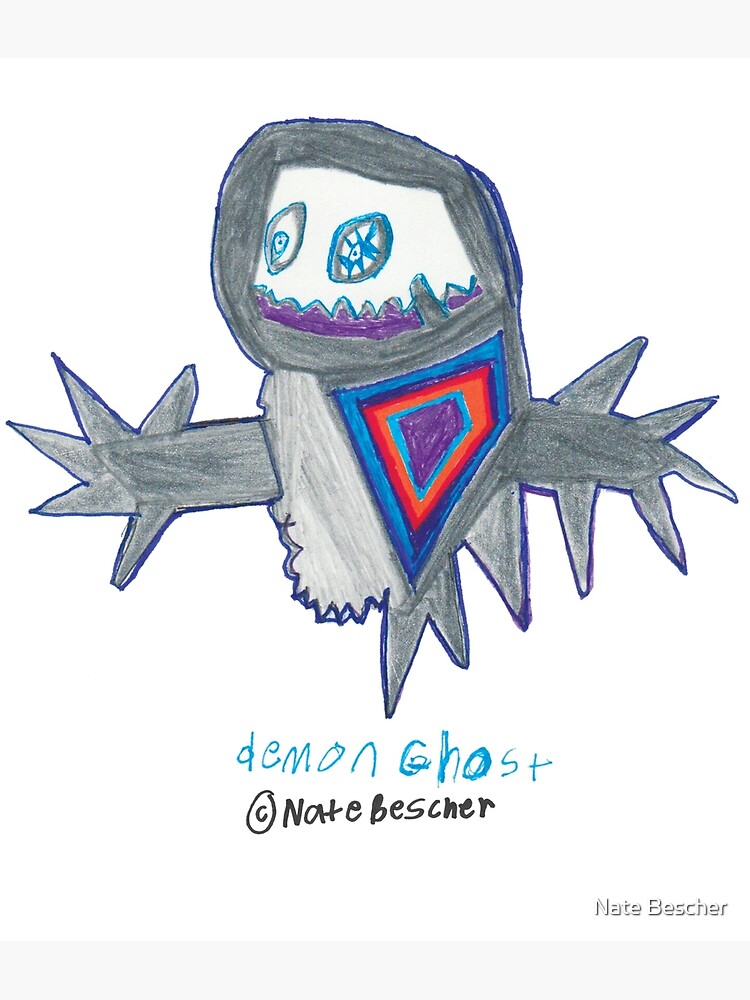 "Demon Ghost" Poster by natebescher | Redbubble