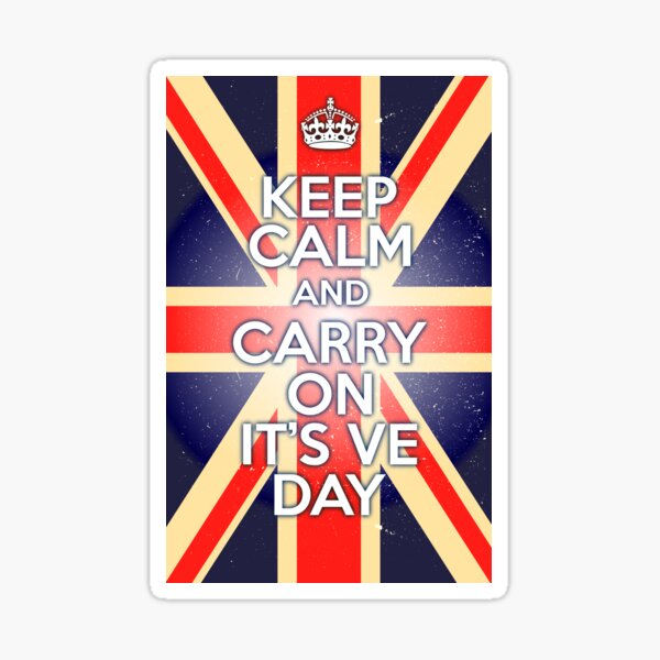 Ve Day Stickers | Redbubble