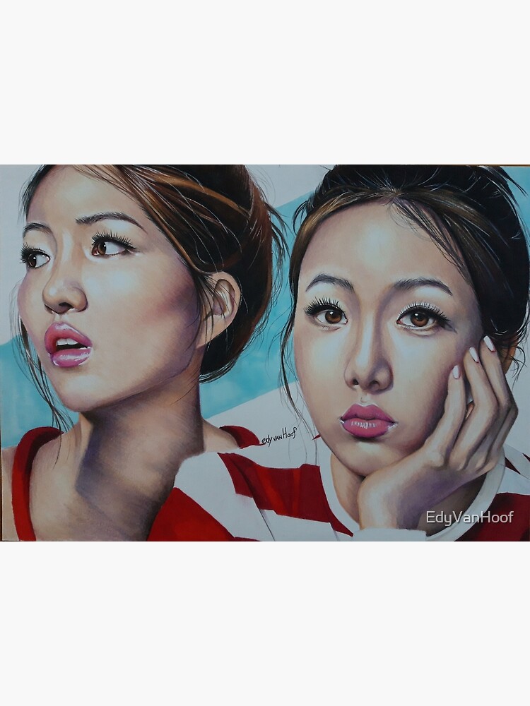 "KPOP fanart GFRIEND Sowon & SinB" Poster for Sale by EdyVanHoof ...