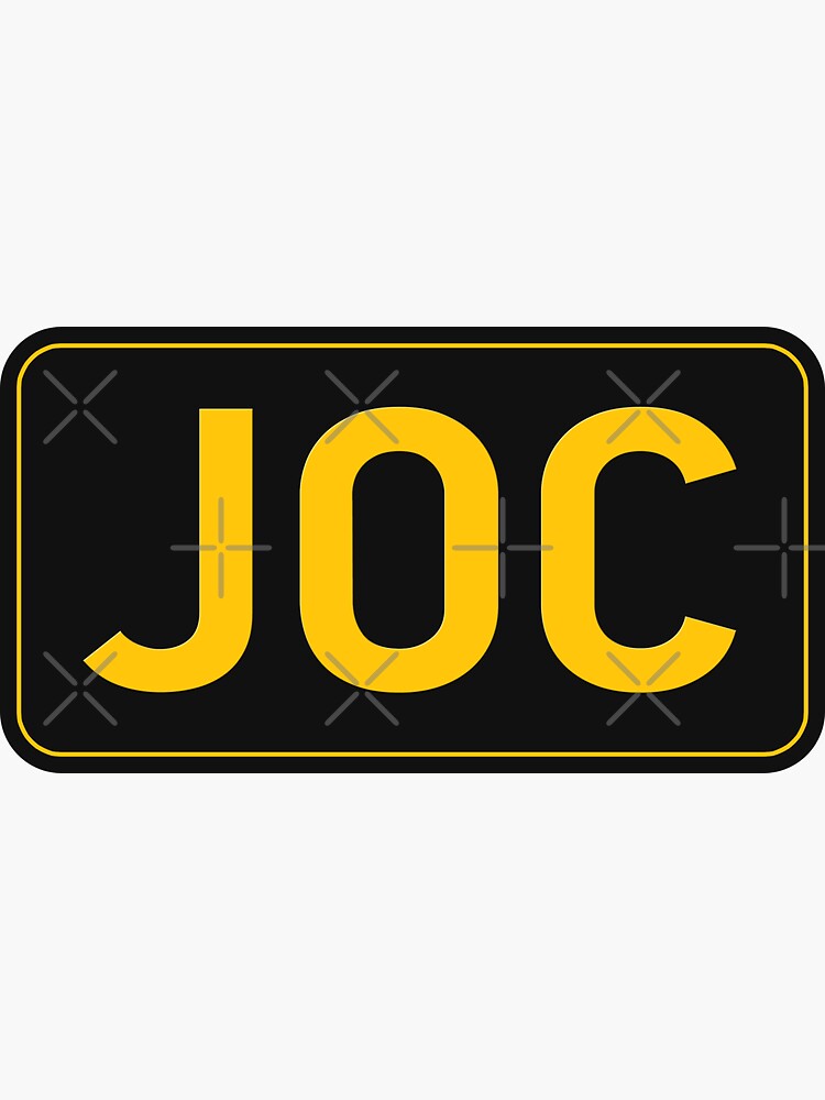 "JOC - Joint Operations Command" Sticker for Sale by police1 | Redbubble