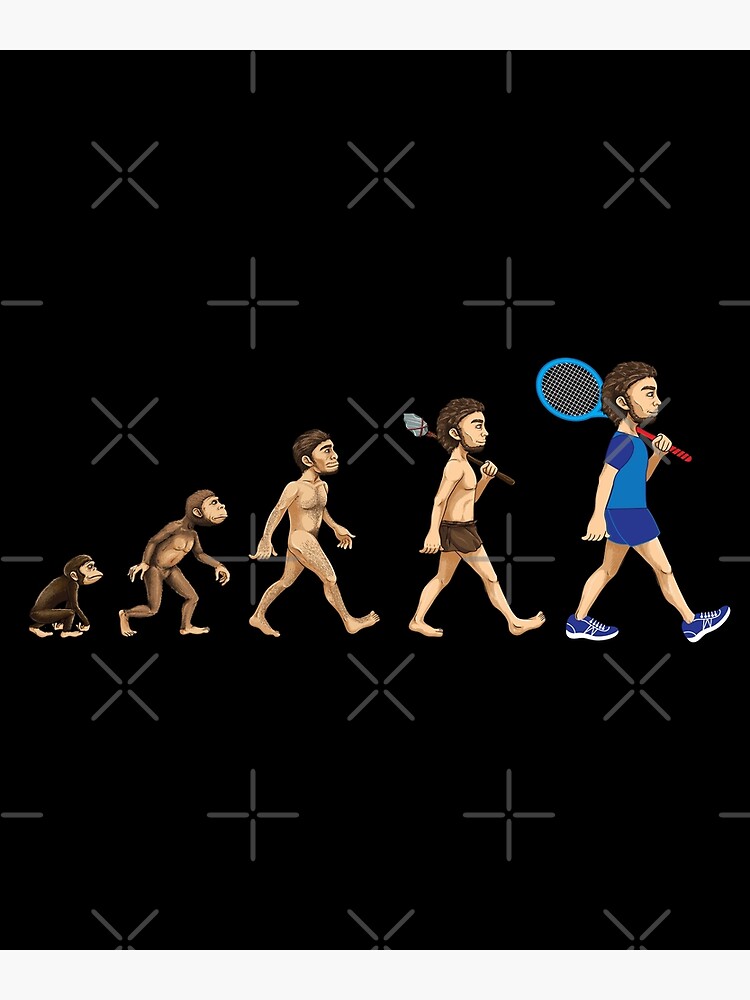 "The Evolution Of Tennis" Poster by tshirtexpressiv | Redbubble