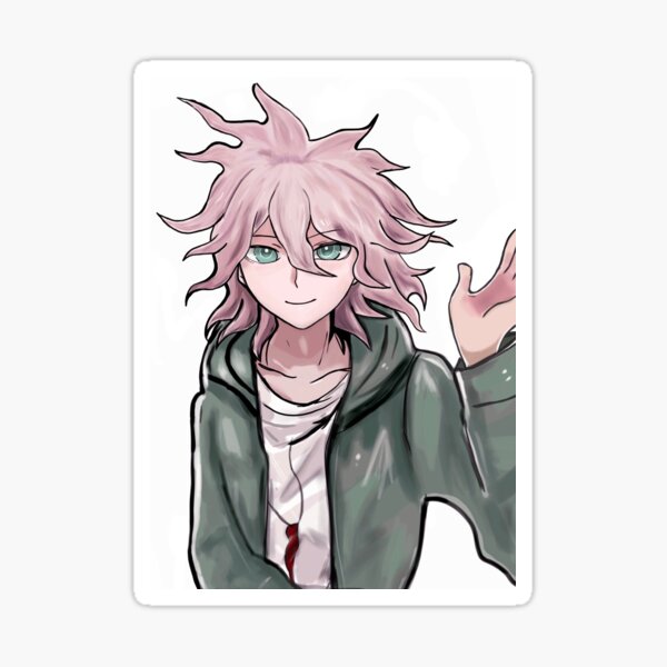 "Nagito Komaeda" Sticker by LenaDream | Redbubble