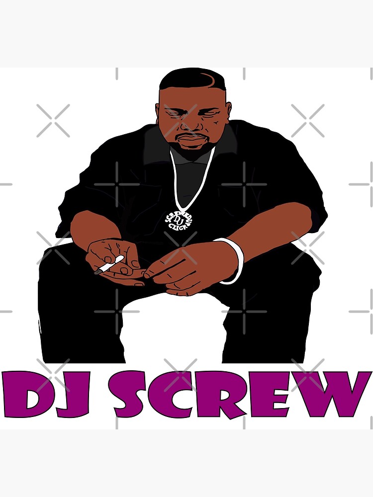 "dj screw" Art Print for Sale by amine1998 | Redbubble