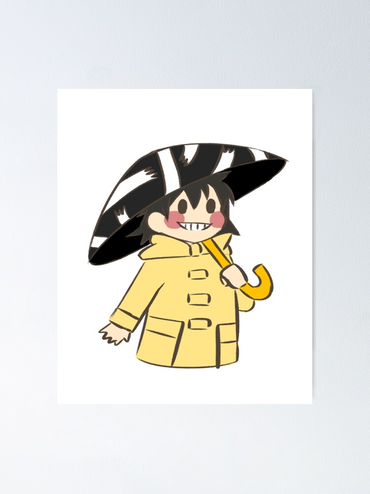 "Sero Hanta Umbrella Chibi" Poster for Sale by saitoayumudp | Redbubble