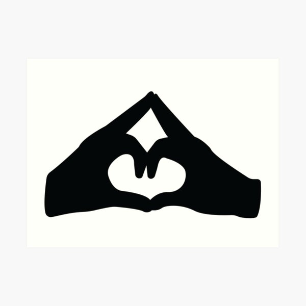 "alpha omicron pi hand sign " Art Print for Sale by chakapie | Redbubble