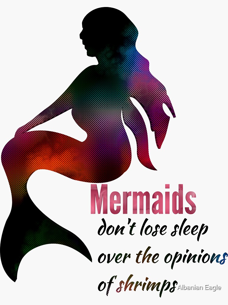 "Boss mermaids " Sticker by Didije | Redbubble