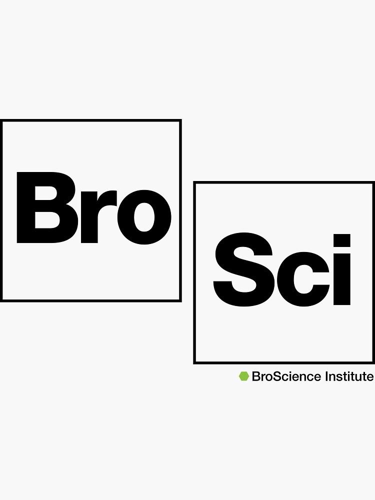 "BroScience (Bro Science) Bodybuilding Shirt" Sticker by LAFitGear ...