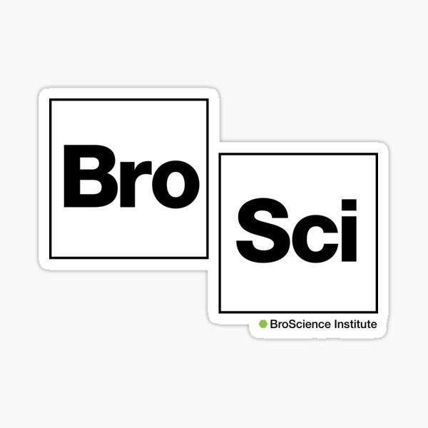 "BroScience (Bro Science) Bodybuilding Shirt" Sticker by LAFitGear ...