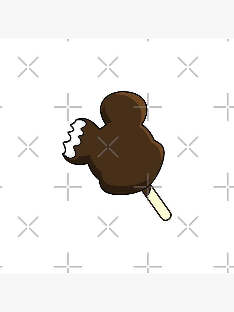 "Mickey Ice Cream Bar Sticker" Poster by LovelyLara | Redbubble