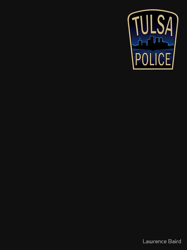 "Tulsa Oklahoma Police Department" T-shirt for Sale by lawrencebaird ...