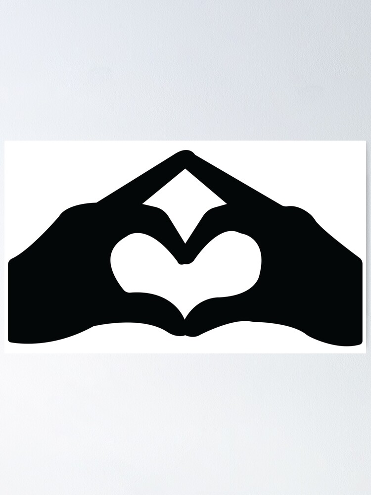 "phi sigma hand sign " Poster by chakapie | Redbubble
