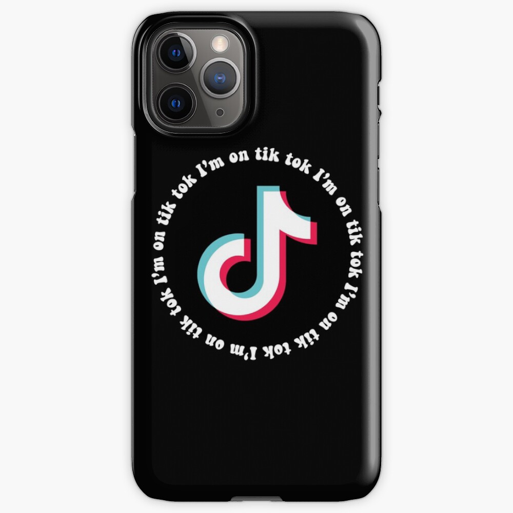 "Tik Tok " iPhone Case & Cover by theseasbaby | Redbubble