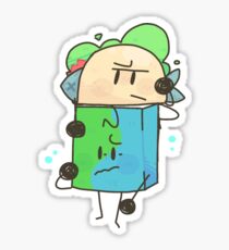Bfb Taco Stickers | Redbubble