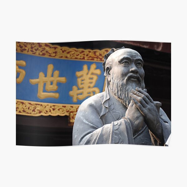 "Confucius" Poster by colletta | Redbubble