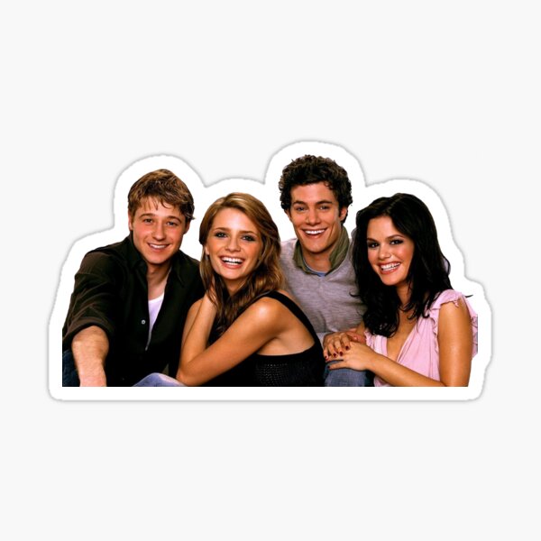 "The OC cast sticker" Sticker for Sale by kellykleschen | Redbubble