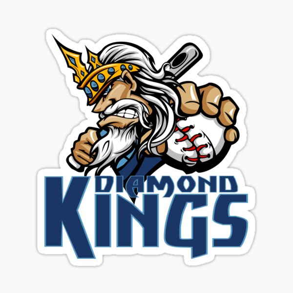"Diamond Kings logo w/o field" Sticker for Sale by diamondkings | Redbubble