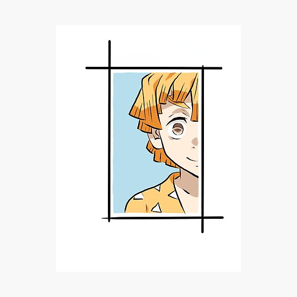 Zenitsu Fan Art Photographic Prints | Redbubble