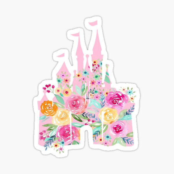 Cinderella Castle Stickers | Redbubble