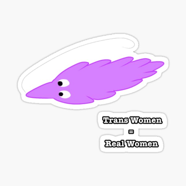 "Worm Says trans Women Rights!" Sticker for Sale by Ecrane6656 | Redbubble