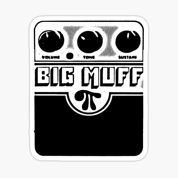 Big Muff Stickers | Redbubble