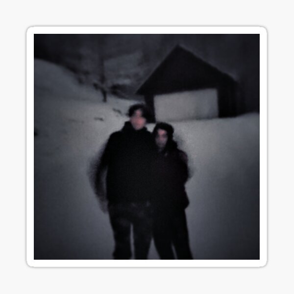 "Aesthetic snow" Sticker for Sale by Mushymuu | Redbubble