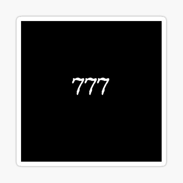 Lucky 777 Stickers | Redbubble