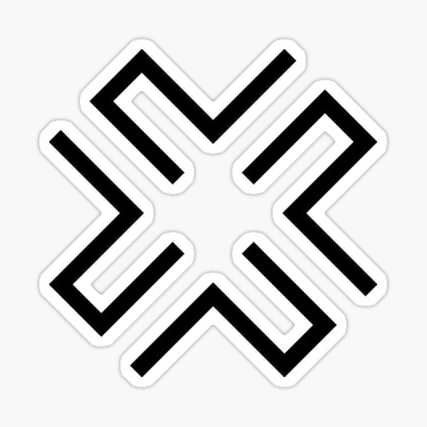 "GFriend Labyrinth Logo" Sticker for Sale by possibly | Redbubble