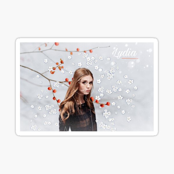 "Lydia experiences winter" Sticker for Sale by Team-free-will- | Redbubble
