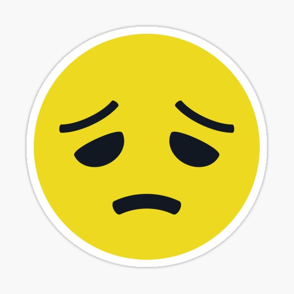 "Deprimierter, enttäuschter Smiley, traurig, :( Sadface, Emoticon, süß ...