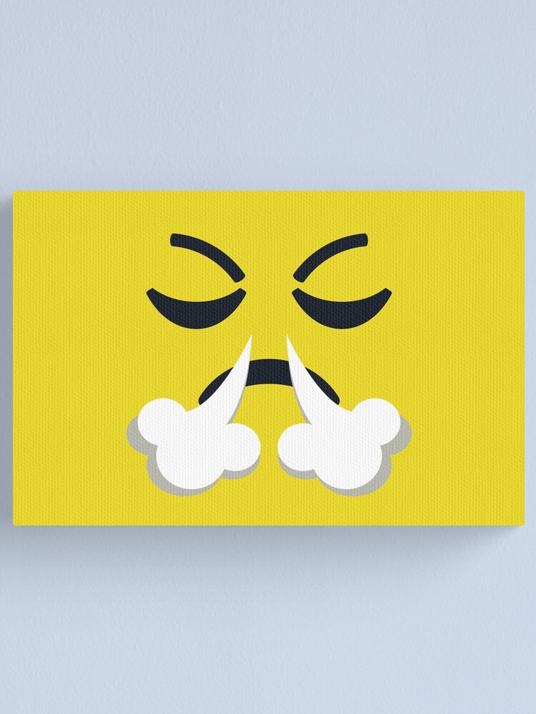 "Steaming Smiley, Mad Face, Irritated, Angry, Emoticon, Cute and Funny ...