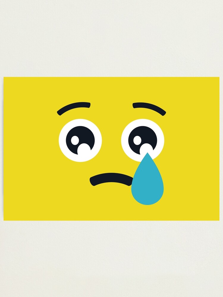 "Crying Smiley, Tear, Teardrop, Emoticon, Cute and Funny Emoji ...