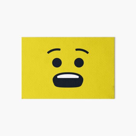 "Pained Smiley Face, Anguished, Confused, Emoticon, Cute and Funny Emoji" Art Board Print by ...