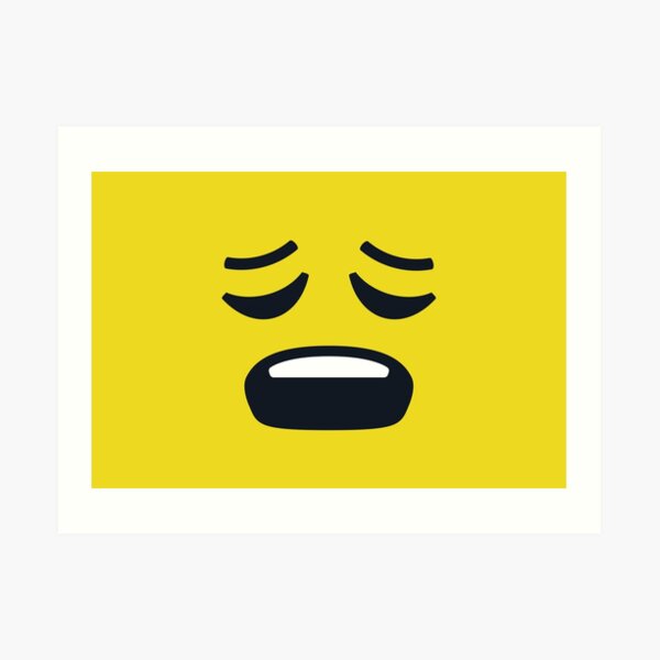 "Weary Face Emoji, Distraught, Give Up, Wailing, Emoticon, Emoji" Art ...