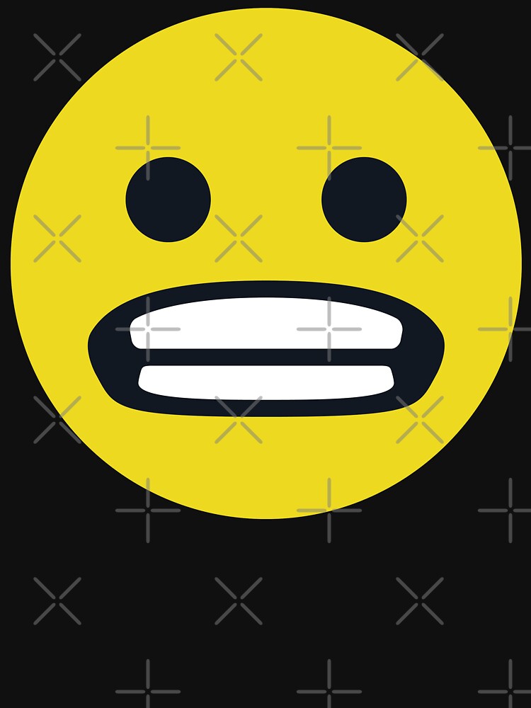 "Grimacing Smiley, Clenched Teeth, Nervous, Eek, Awkward, Emoticon ...