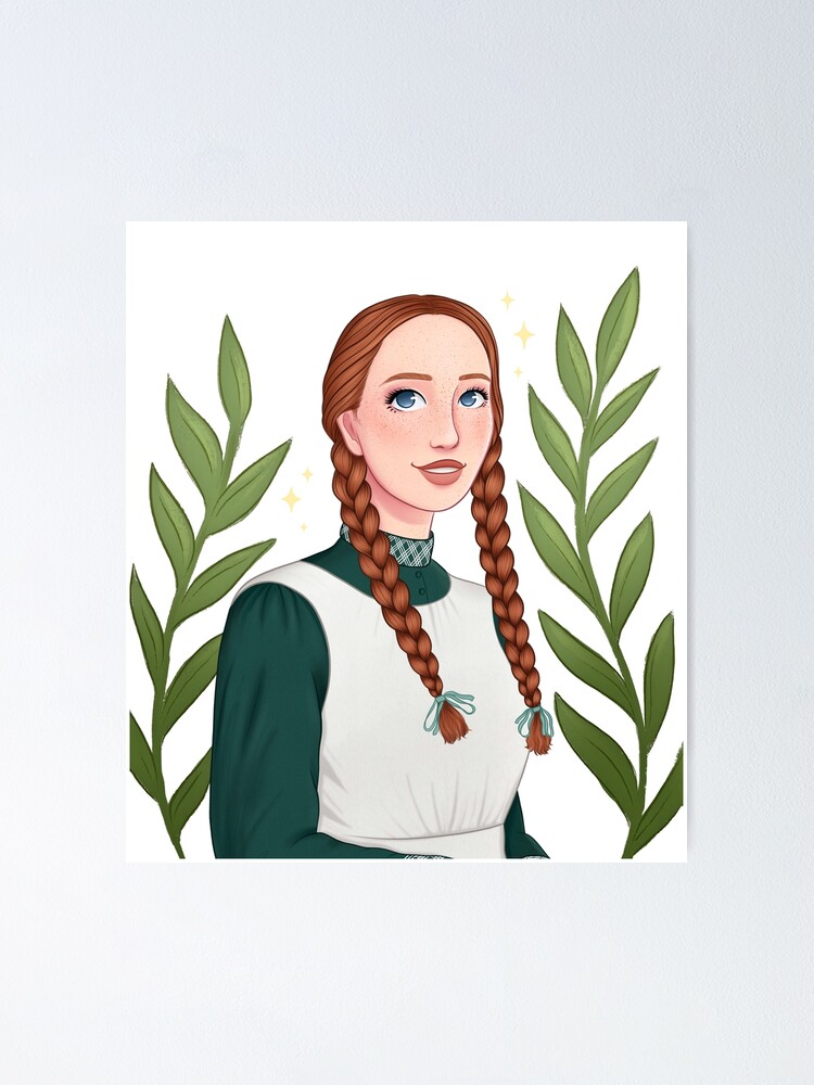 "Anne sticker" Poster by EvaVlieger | Redbubble