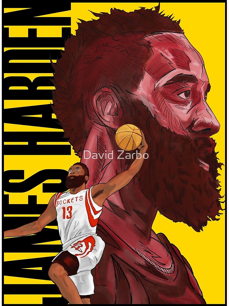 HARDEN / Fear The Beard Premium Matte Vertical Poster sold by FrogX ...