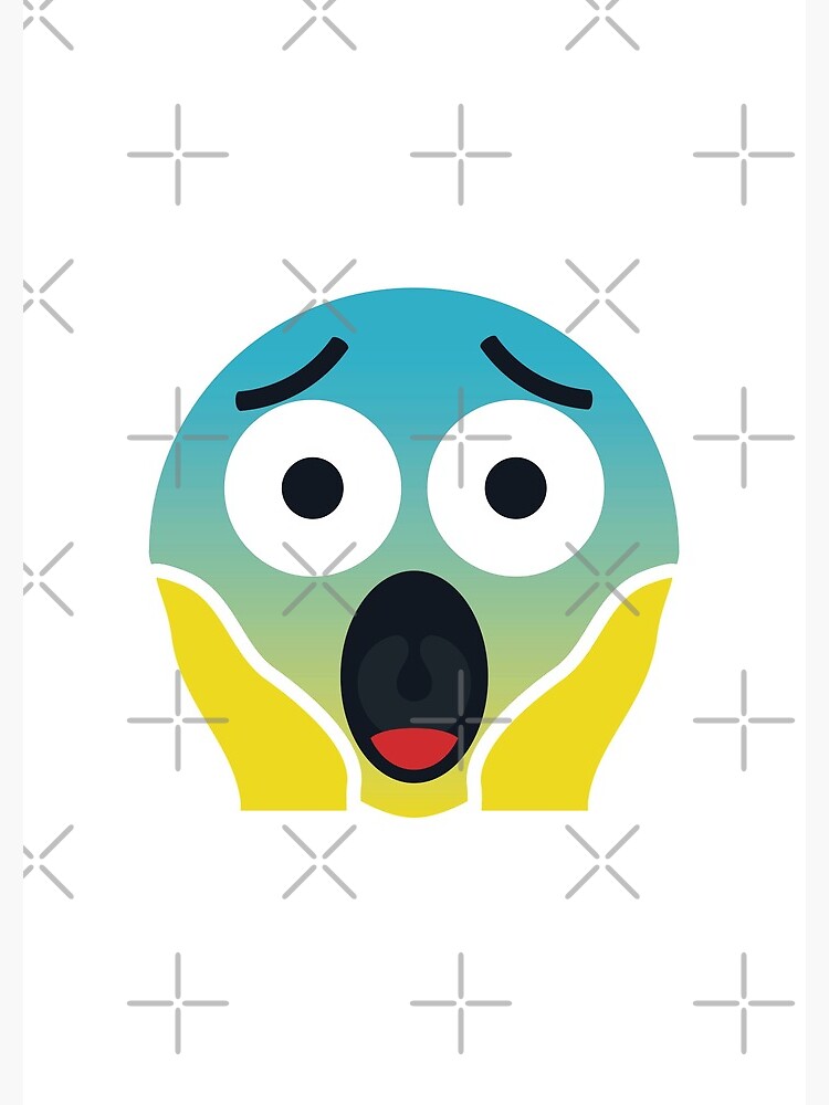 Cuaderno de espiral «The Scream Smiley, Edvard Munch, Screaming, Fear ...