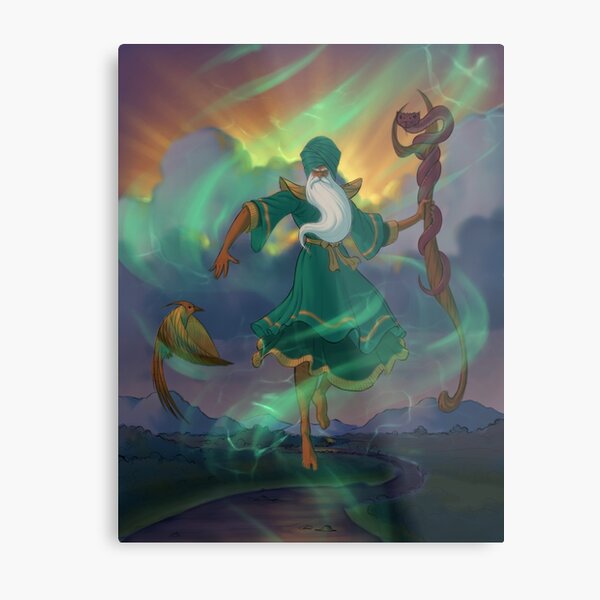 Weed Wizard Metal Prints | Redbubble