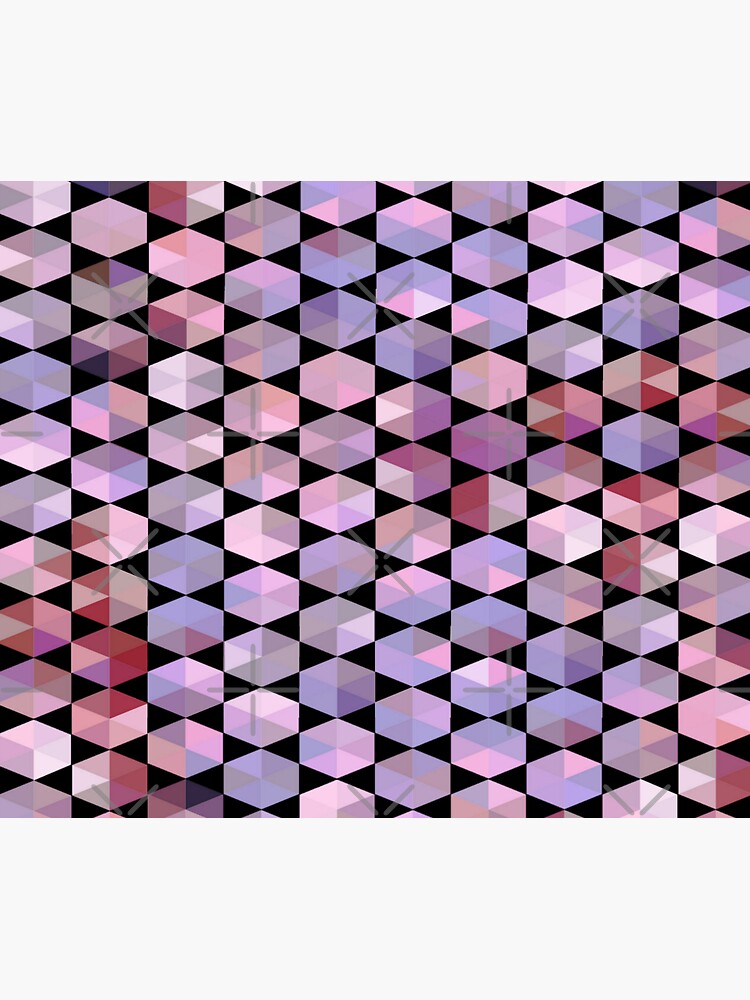 "Abstract hexagon block design, Posters, design art, art, Modern ...