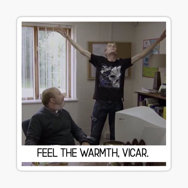 "This country quote Kurtan Mucklowe Vicar Scooter" Sticker for Sale by ...