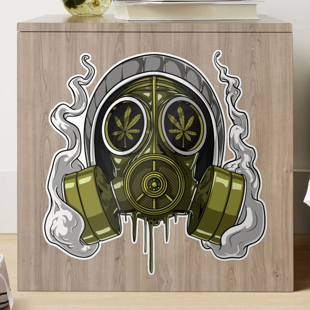 Gas Mask Weed Tumblr Gas Mask Drawing, Drawing, Step By Step, By Dawn