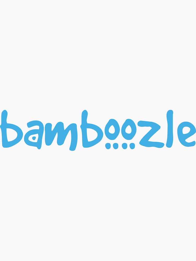 "Bamboozle" Sticker for Sale by doctorbotev | Redbubble