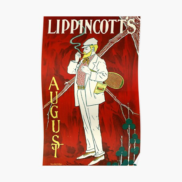 "LIPPINCOTT'S AUGUST by William Carqueville 1895 American Magazine ...