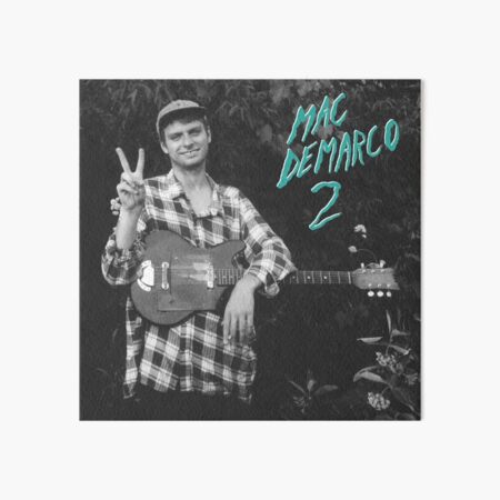 "Mac DeMarco '2' Album Cover" Art Board Print for Sale by CallumOR ...