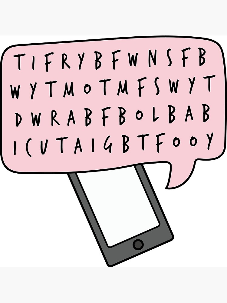 "THIS is for RACHEL Voicemail Tik Tok Sticker!" Poster for Sale by ...