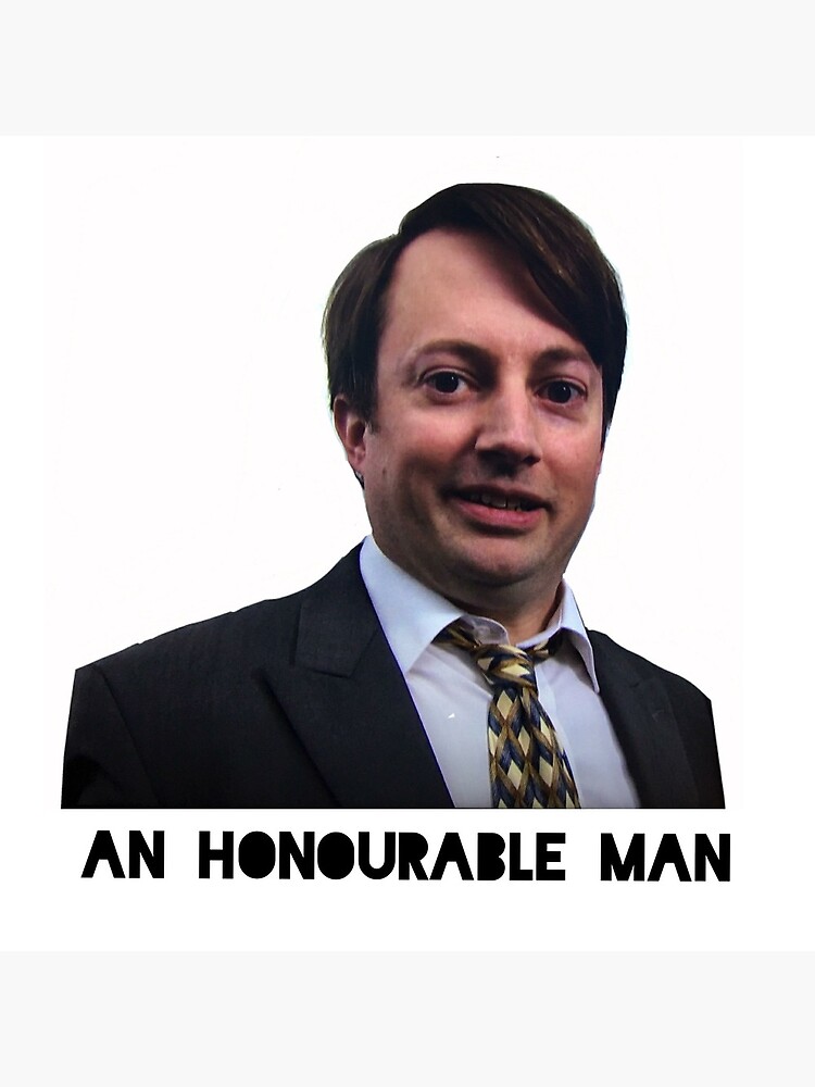 "Peep show mark corrigan an honourable man" Art Print by xmayamx ...