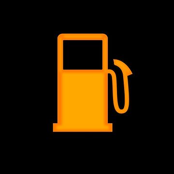 "Low Fuel warning light, Automotive warning lights" Sticker for Sale by ...