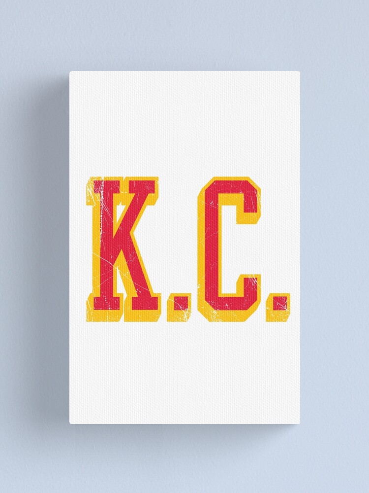 "KC - block abv - 2" Canvas Print by SaturdayACD | Redbubble